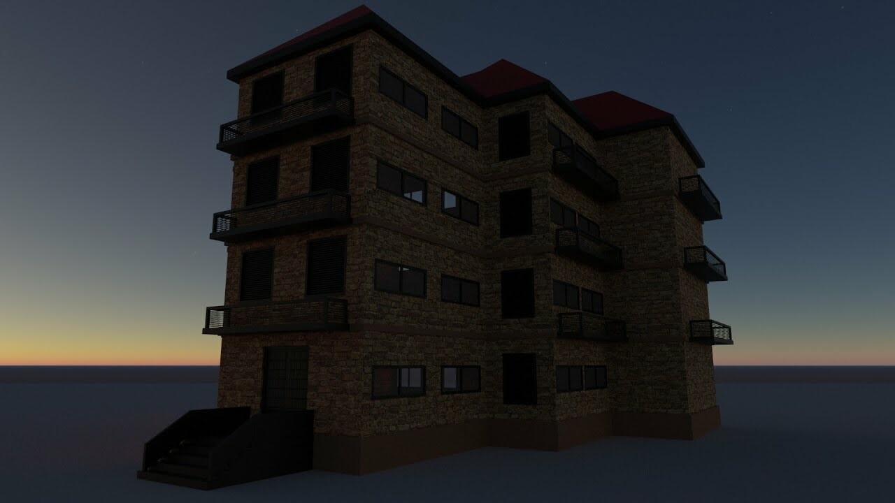 ArtStation - Blender 2.9a building tool addon