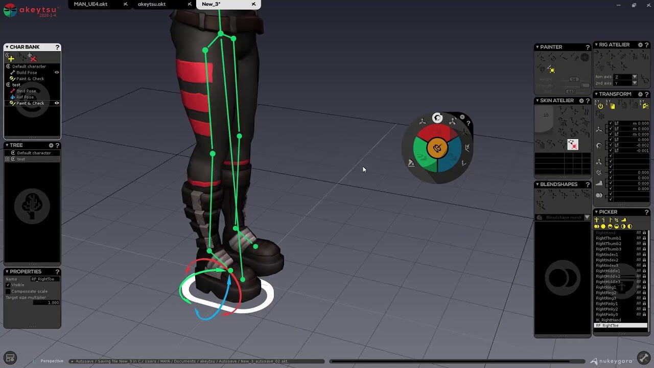ArtStation - akeytsu 3D characters animation Tutorial 02