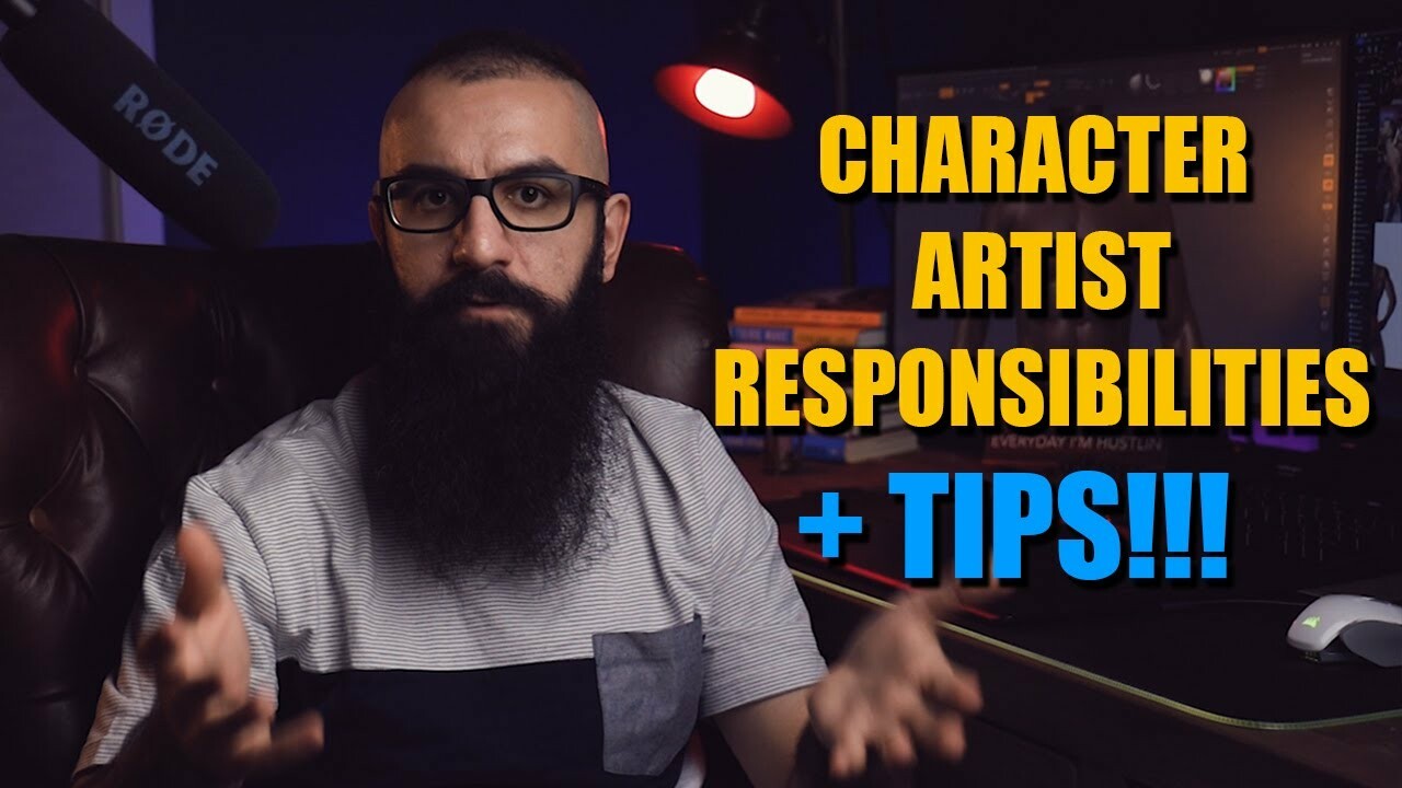 ArtStation - Video about character artists Responsibilities