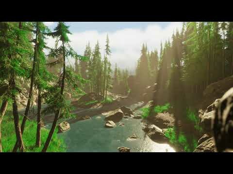 ArtStation - Game Level design (Pine forest)