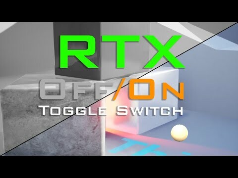 ArtStation - UE4: RTX On/Off Toggle Tutorial