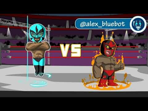 ArtStation - Luchadores_VS_1‬