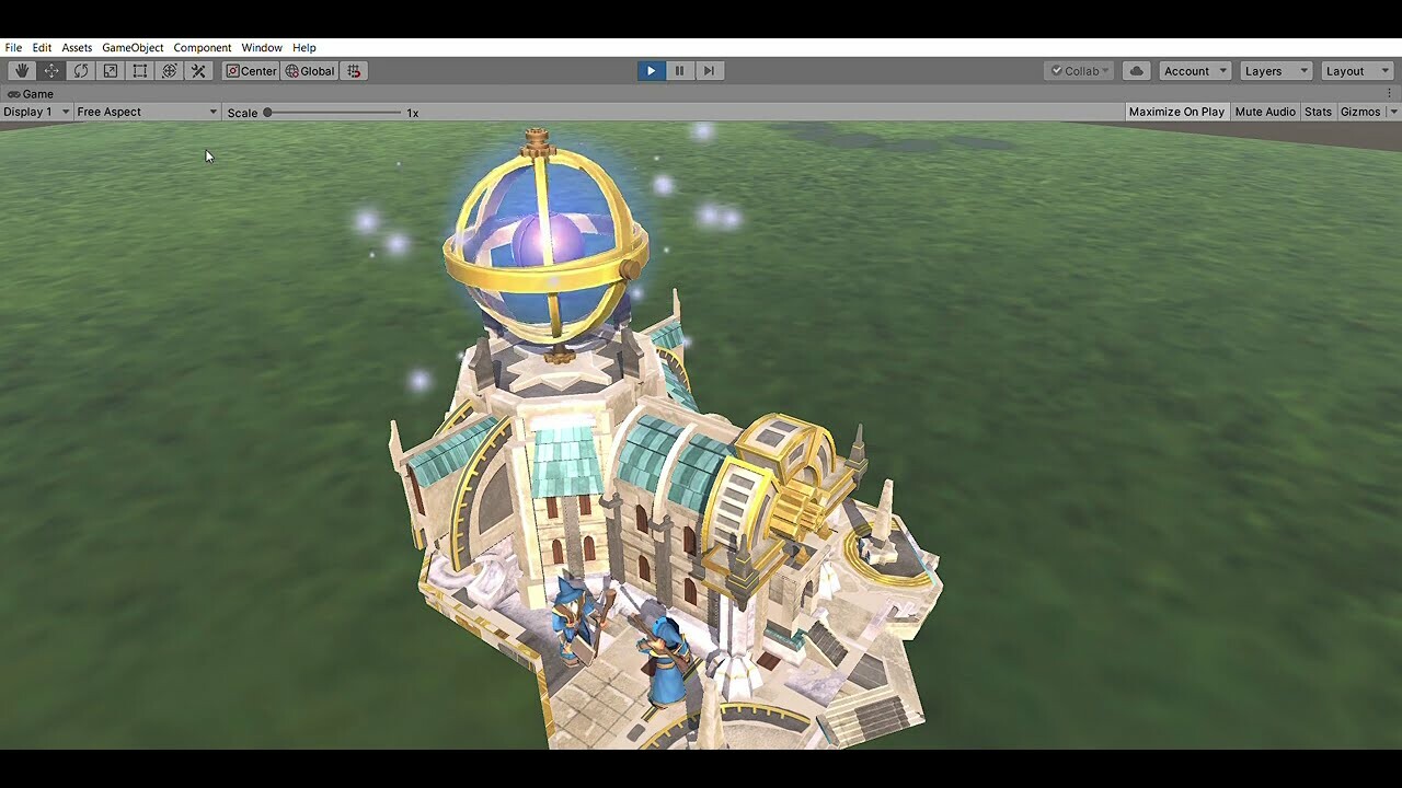 ArtStation - Magic stronghold animation