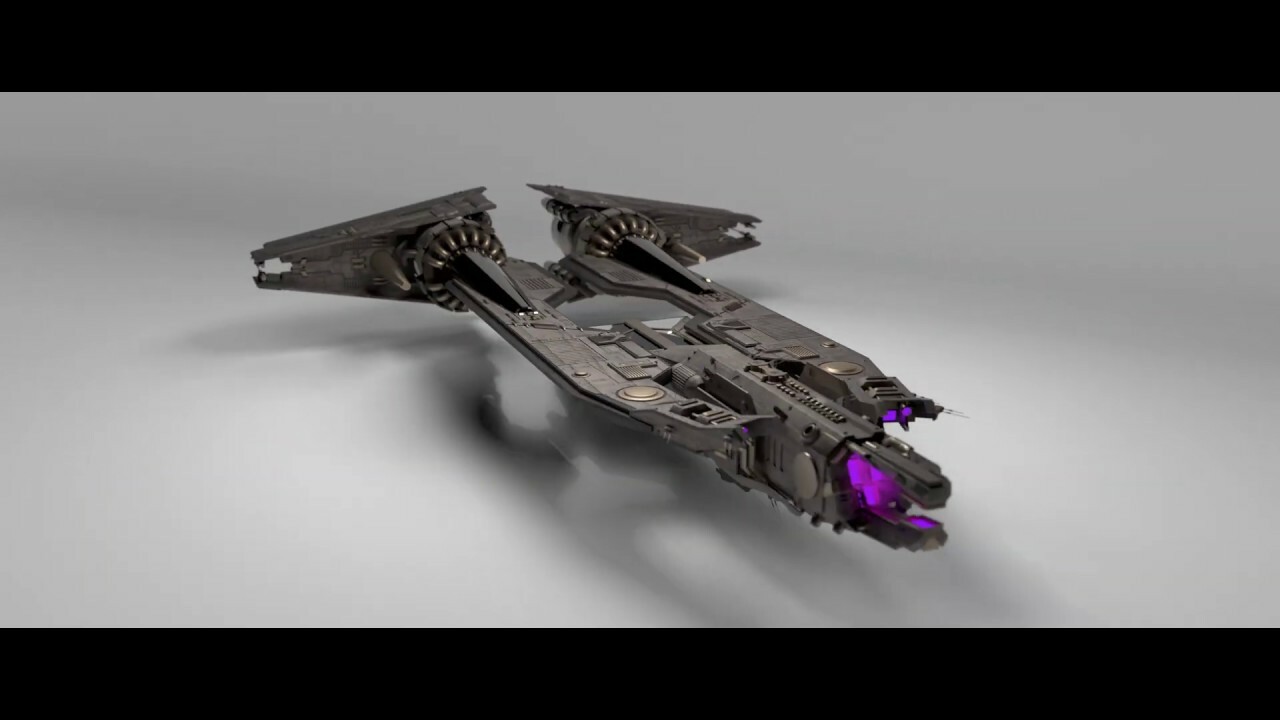 ArtStation - Interstellar Transportation Ship - ITS3500X