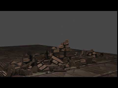 ArtStation - Test simulation - destruction d'un mur