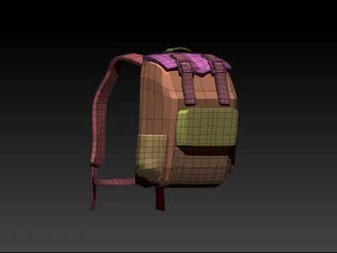 ArtStation - Backpack prop