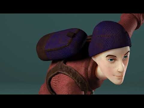 ArtStation - Kyle - 3D stylised human character model (3ds Max)