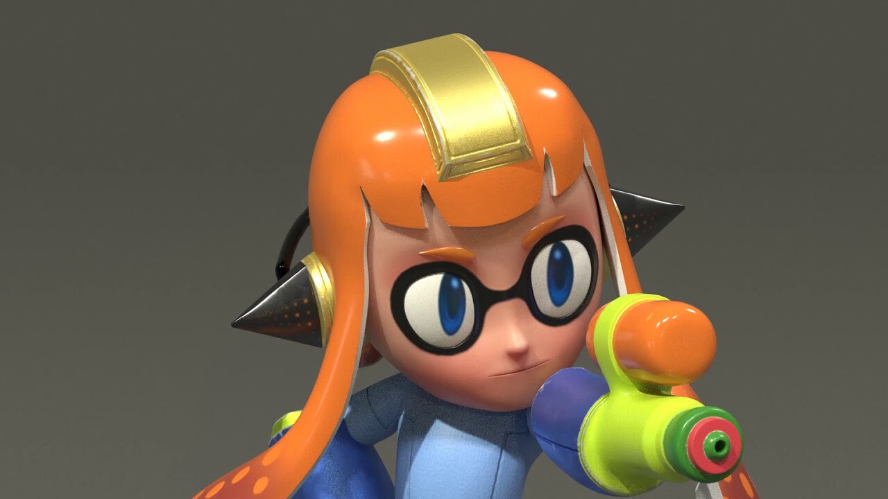 ArtStation - Splat Man - 3D Splatoon x Mega Man mash-up character and ...