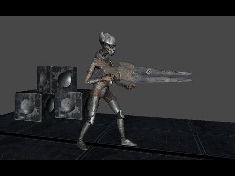 ArtStation - Customizable Alien Soldier