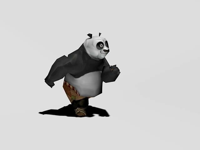 ArtStation - Kung Fu Panda DS Po Run Cycle