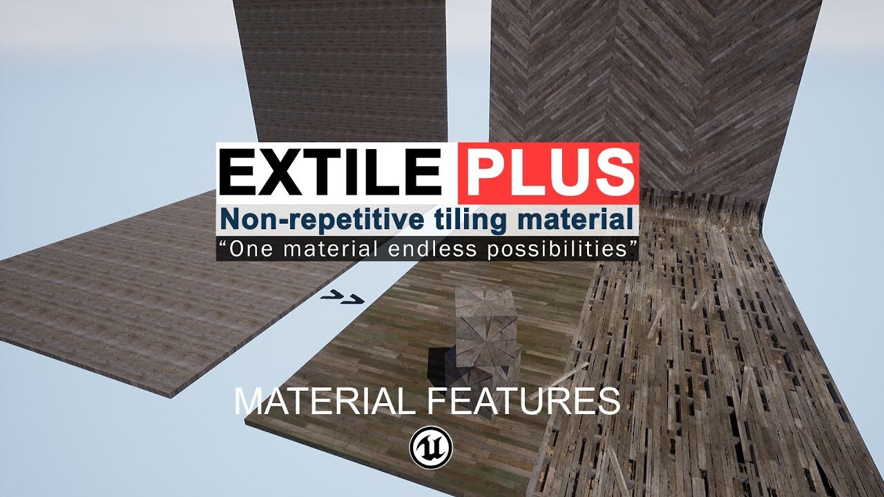 ArtStation - EXTILE PLUS non-repetitive tiling material