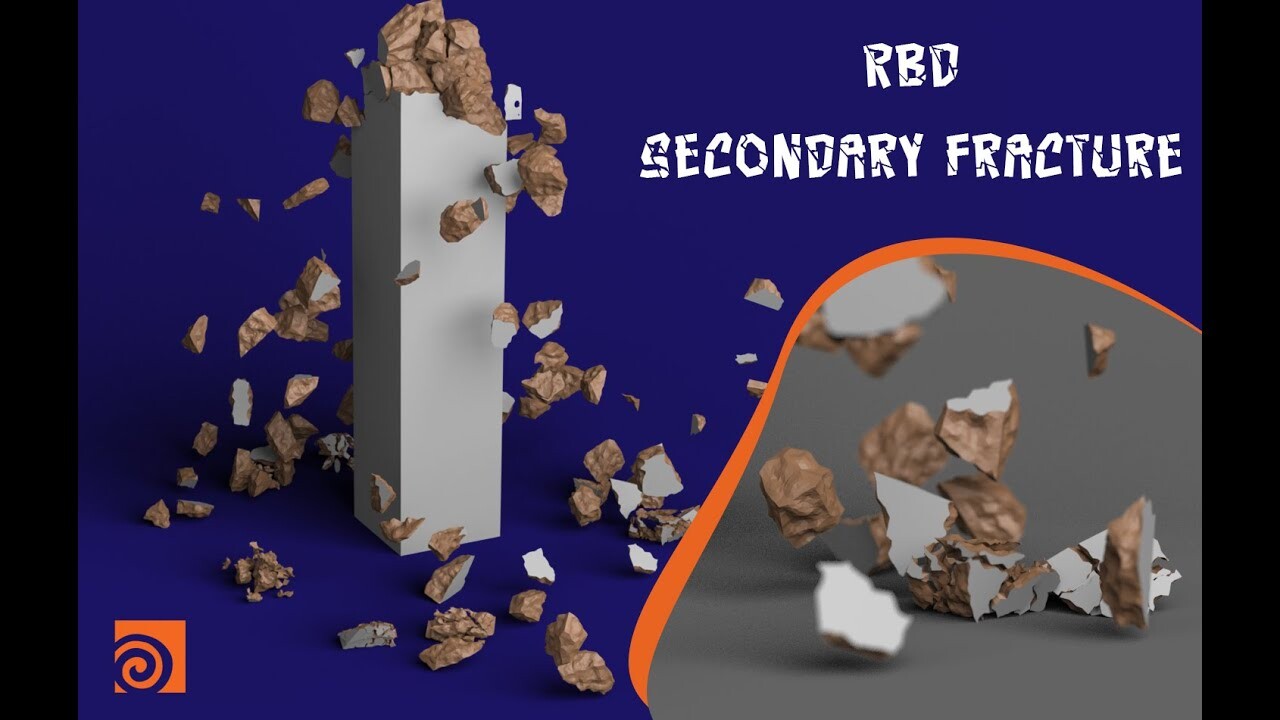 ArtStation - Houdini RBD Secondary Fracture ( Hip File )