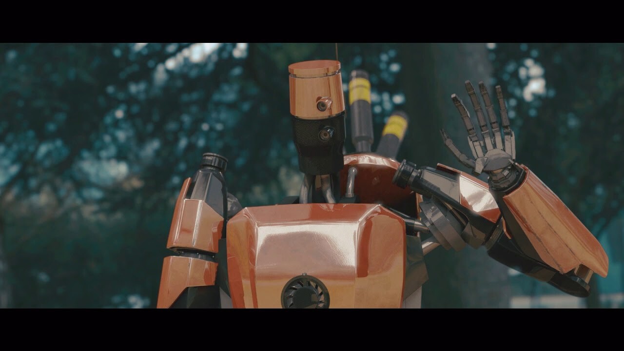 ArtStation - Red Bot - Animated Short