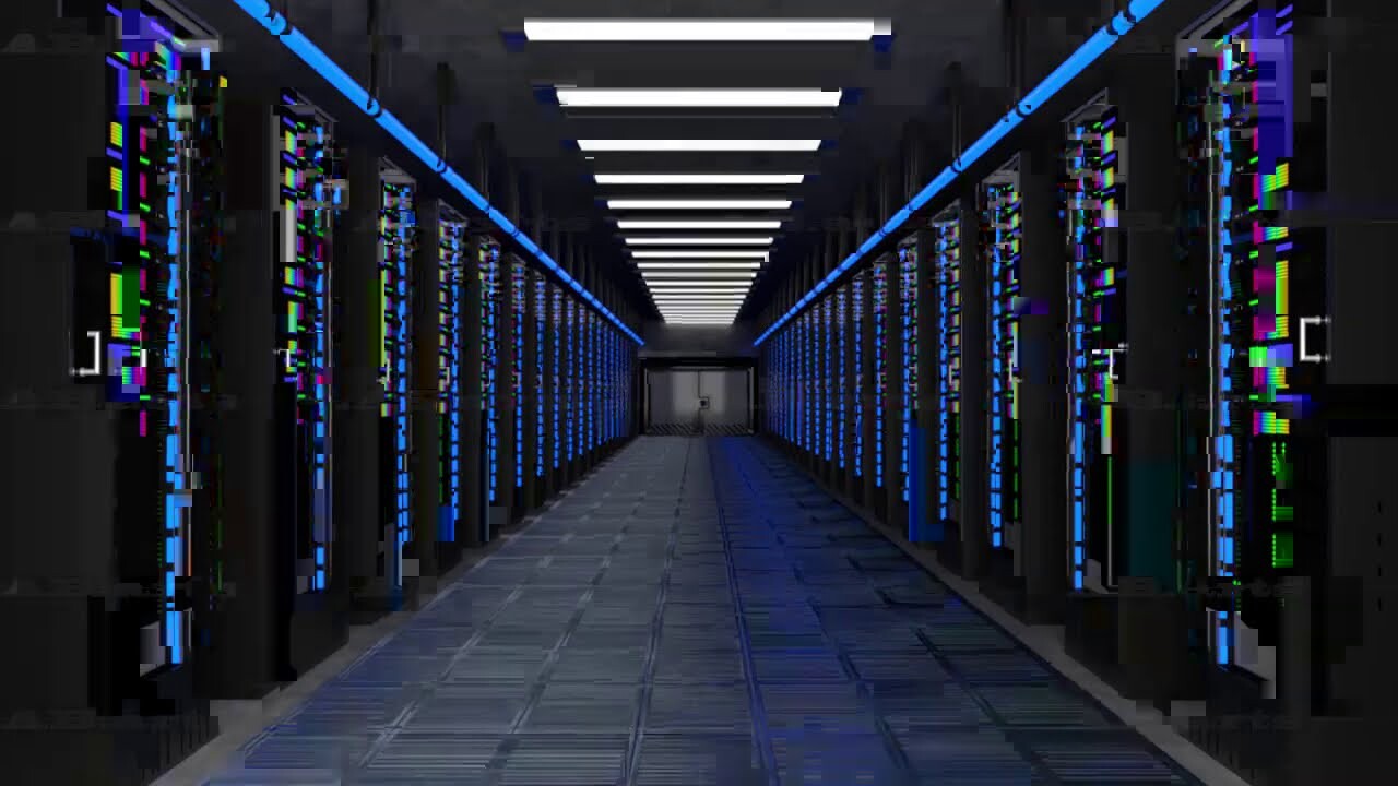 ArtStation - Sci Fi data Server Room