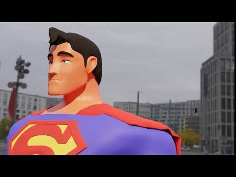 ArtStation - Superman model and animation