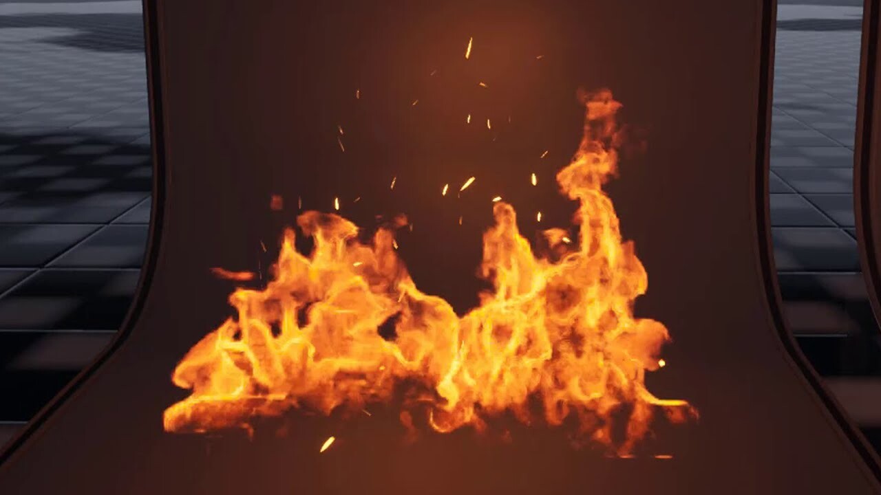 Mohmmad aslam - Unreal Engine Niagara Fire Pack 01