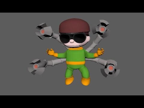 ArtStation - Doc Ock 3D Model - Spiderman Comic Fan Art