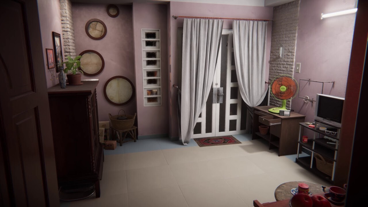 ArtStation - The Scourge - First person horror game