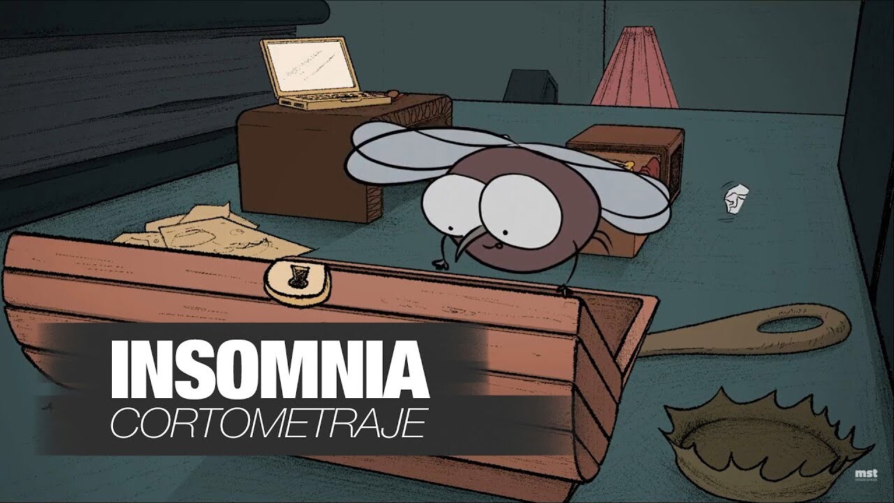 ArtStation - "INSOMNIA" Short Film : Animation Test