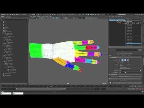 ArtStation - hand RIG. tutorial