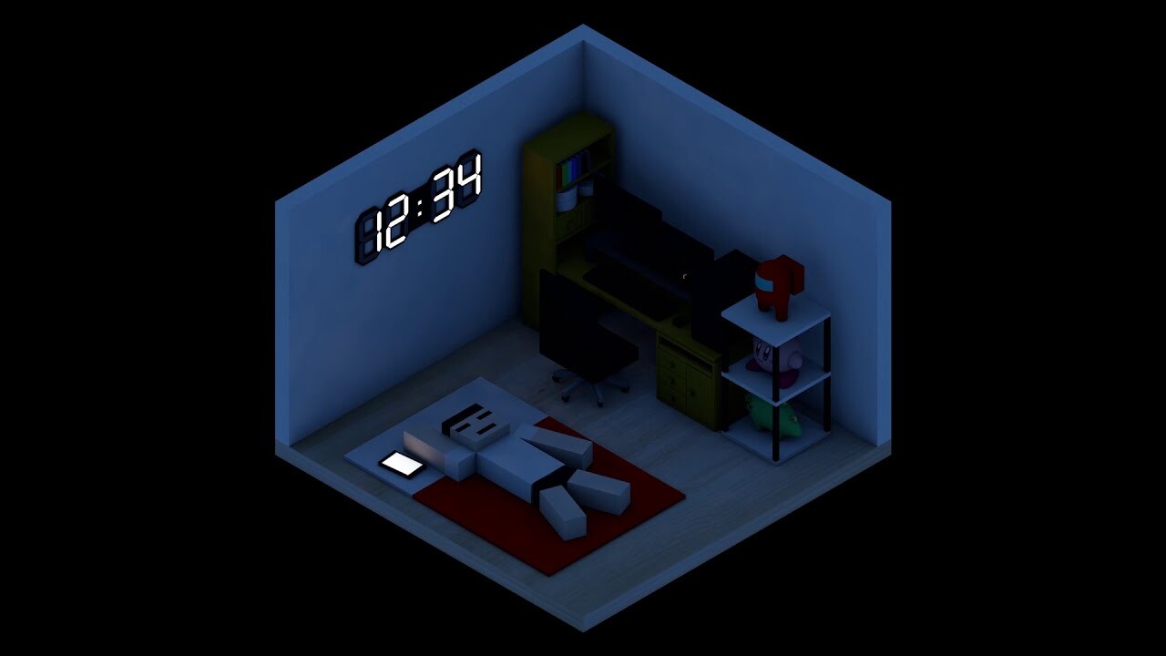 ArtStation - Self Quarantine Animation