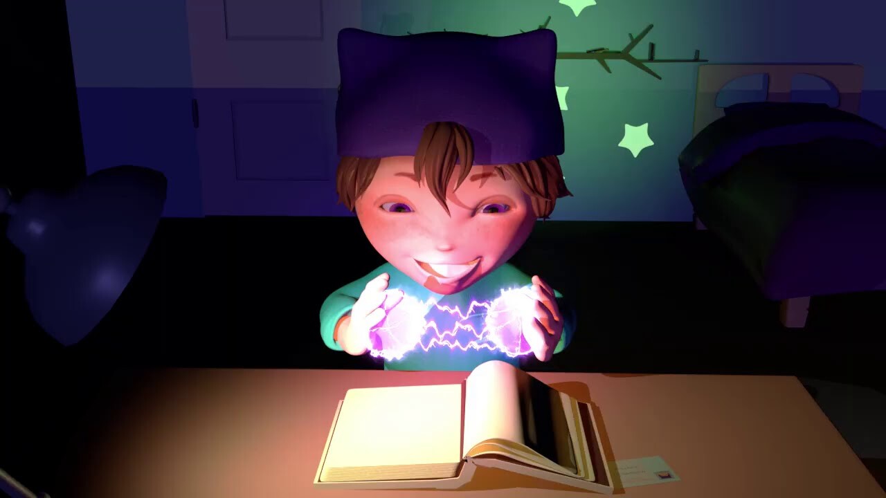 ArtStation - Short 3D Animation "The Spellbook" // Early Project