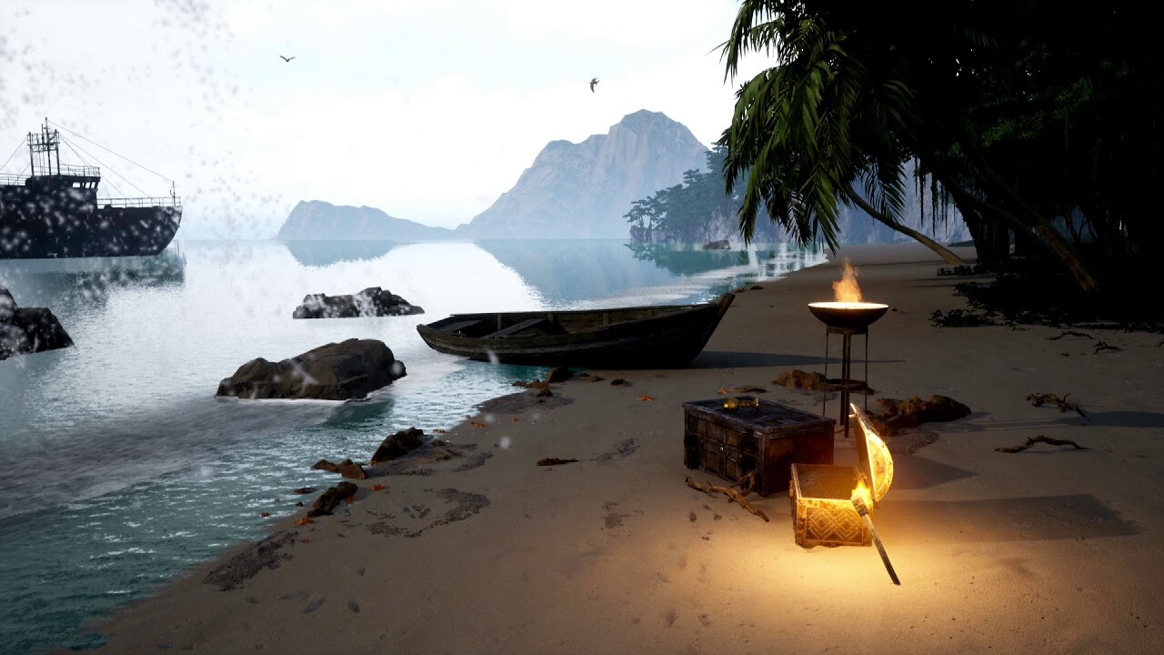 ArtStation - Paradise Island (UE4 Environment)