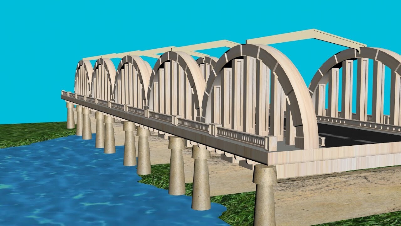 ArtStation - 3D Animation 1 Bridge Final Fall 2020