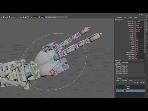 ArtStation - Robot Arm Rig Showcase