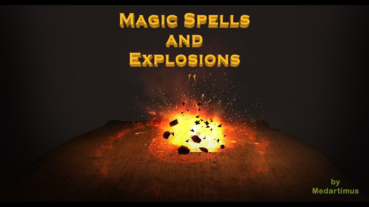 ArtStation - Magic Spells and Explosions