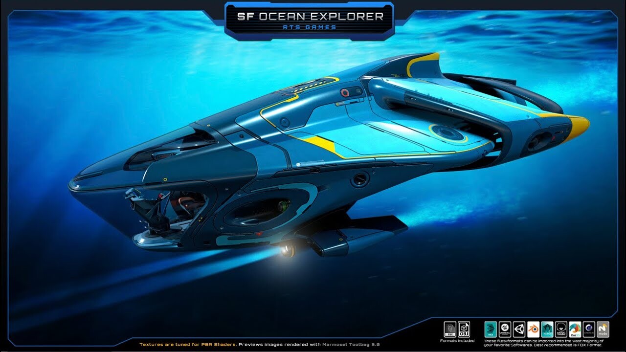 ArtStation - SciFi - Ocean Explorer