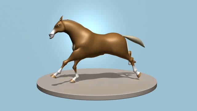 ArtStation - Horse Run Cycle Animation