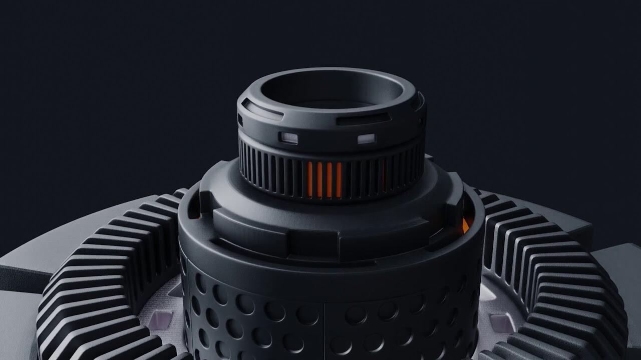 ArtStation - Animation of the mechanism