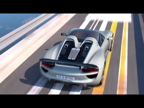 ArtStation - Porsche 918 Spyder animation