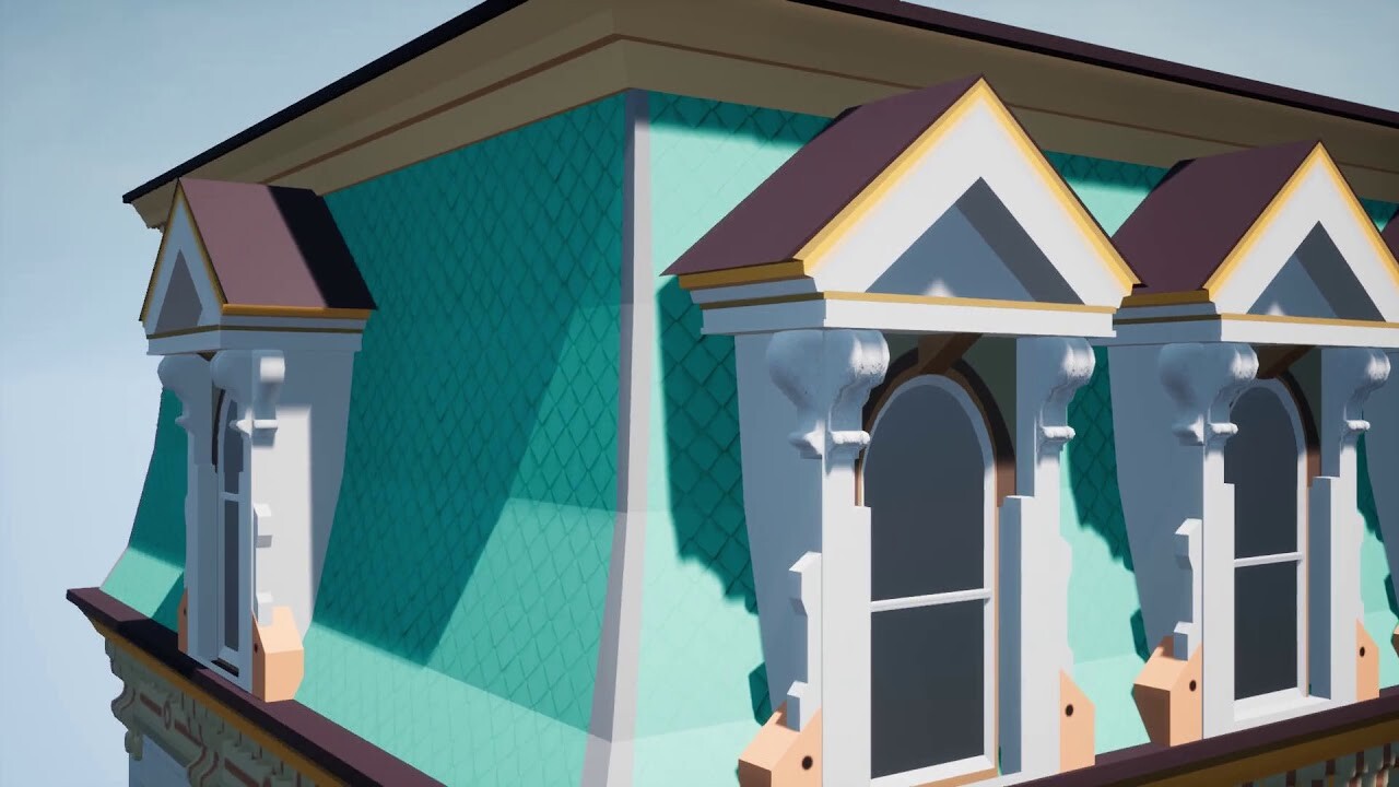 Jesse Ruffin - Layafette Square Painted Ladies