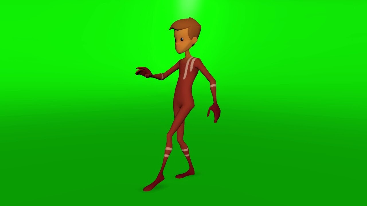 ArtStation - Cartoon Walk Cycle 1