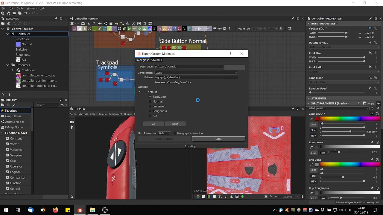 ArtStation - Substance Designer Plugin for DDS Mipmap Export