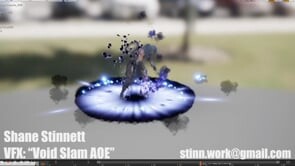 ArtStation - Void AOE Slam VFX