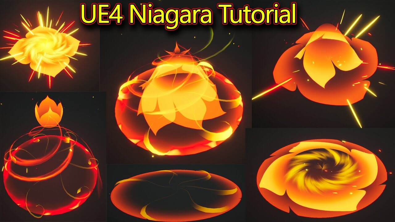 ArtStation - Unreal Engine Niagara Tutorial
