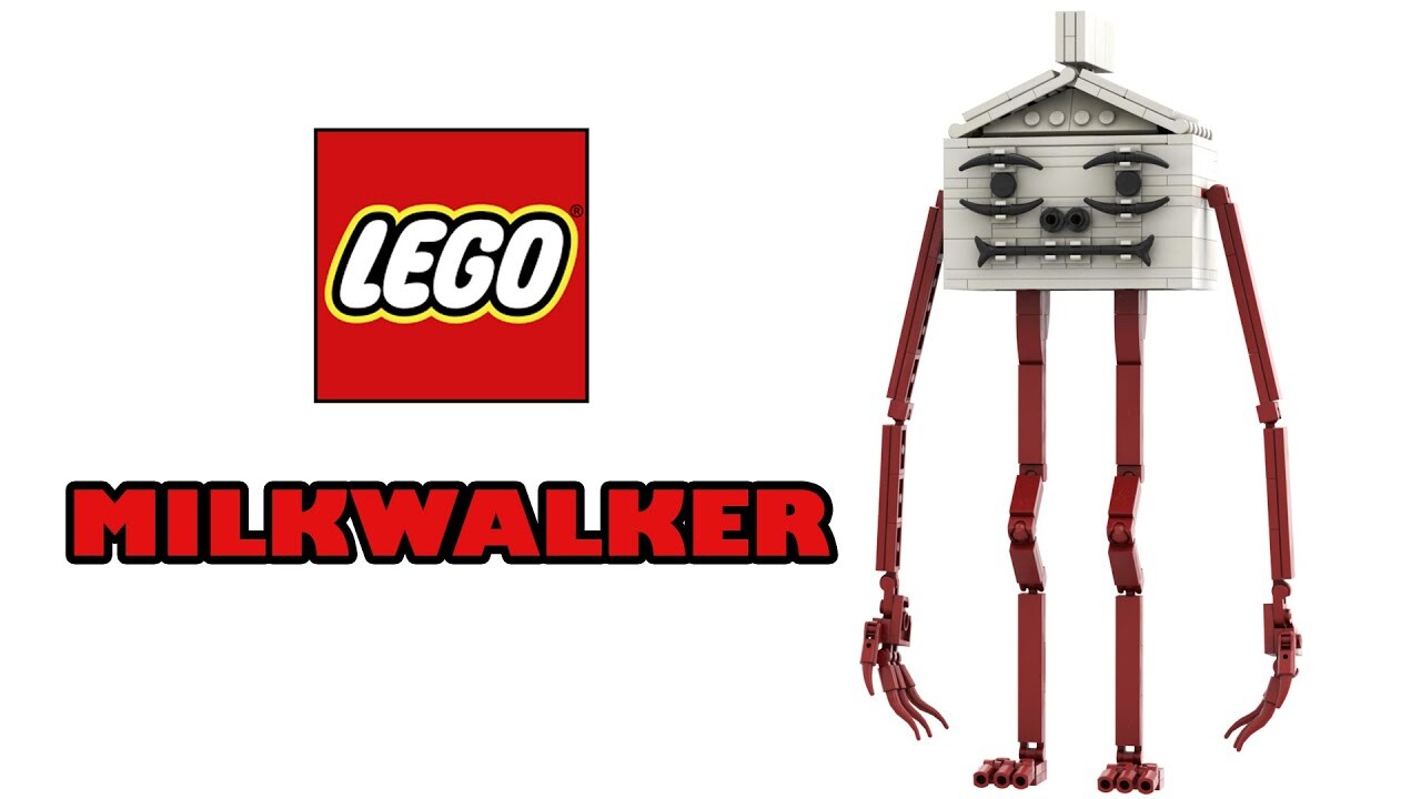 ArtStation - Milkwalker Ambassador - Lego Trevor Henderson Scary Characters