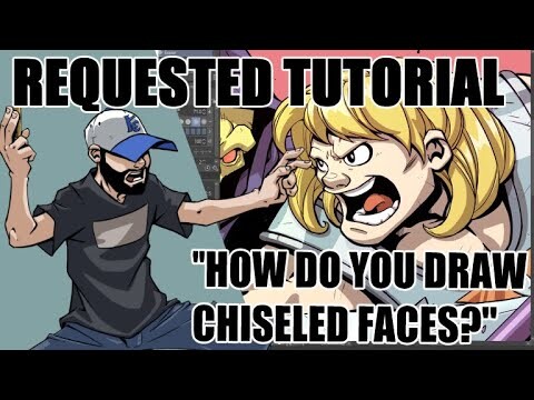 ArtStation - Requested Tutorial: How to Draw Chiseled Faces