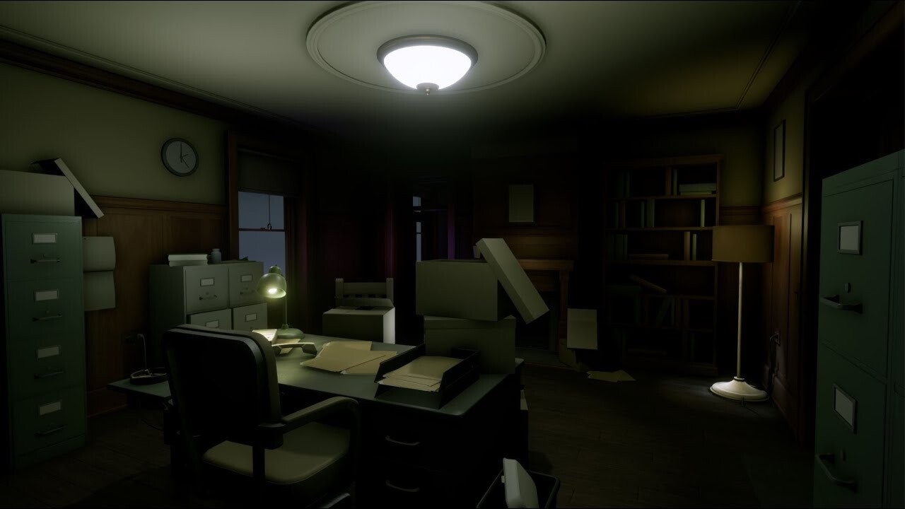 ArtStation - Detective Scene