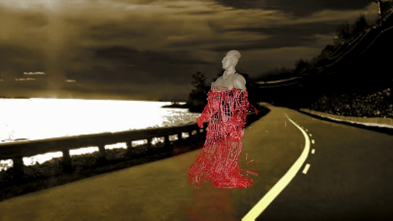 ArtStation - Houdini Running Man RBD