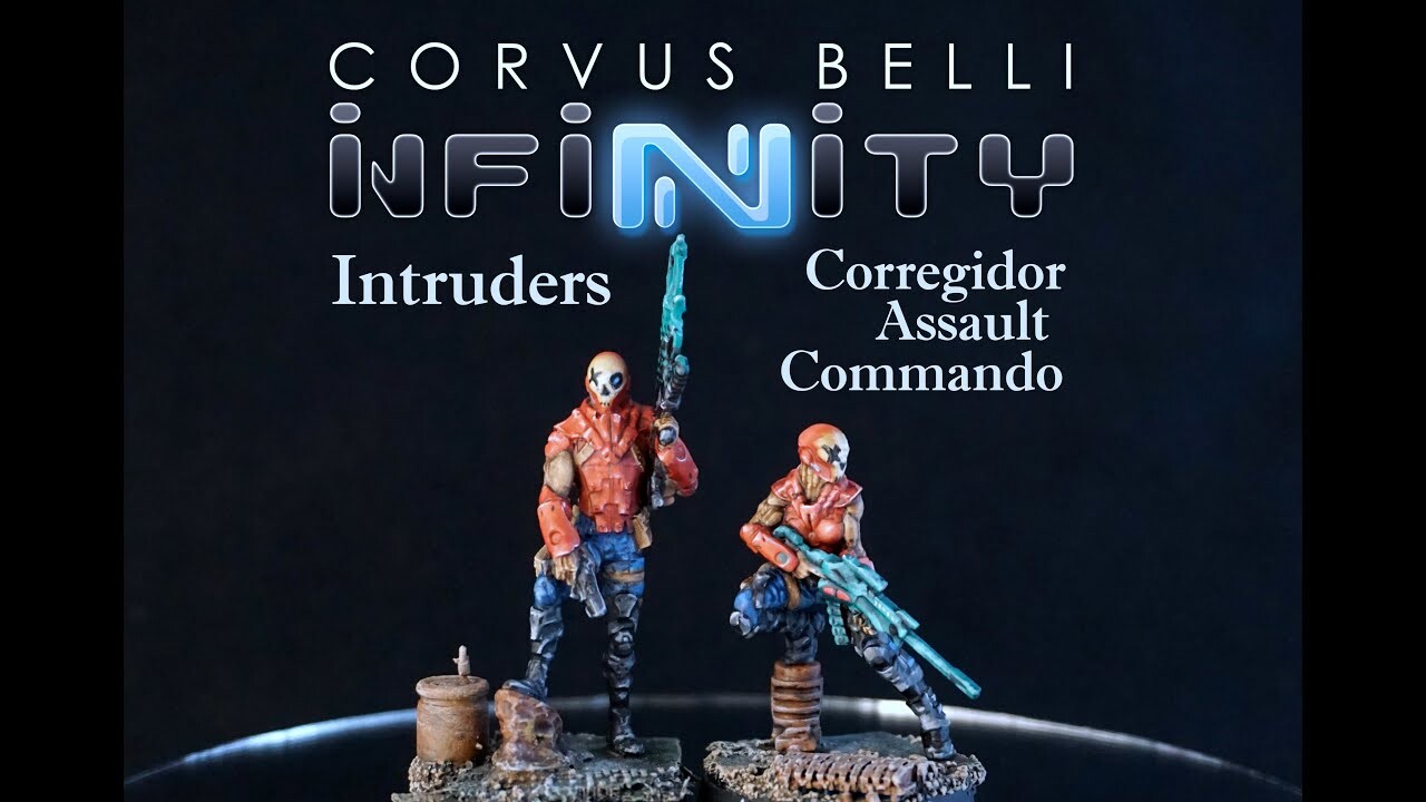 ArtStation - Intruders. Corregidor Nomad Assault Commando. Infinity the ...