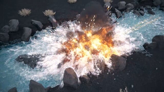 ArtStation - AT-ST Explosion