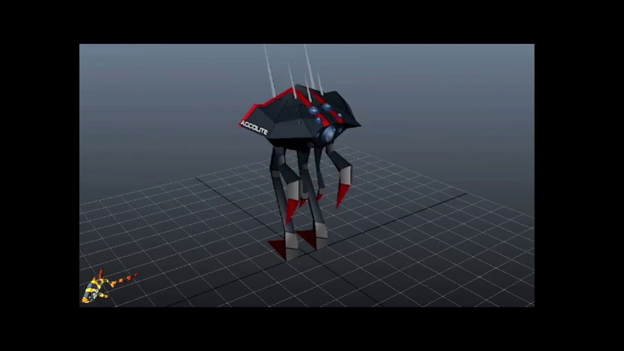 TIGER SHARK STUDIOS - Omicron Robot Mech Animations