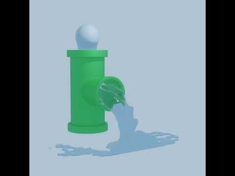 ArtStation - Liquid Simulation in Blender 2.90