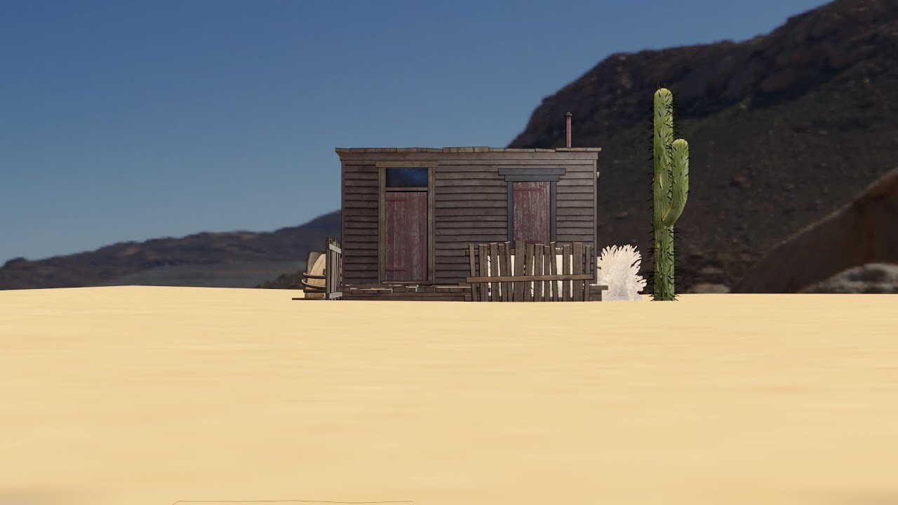 ArtStation - Most Dramatic Western Showdown Animation (2019)