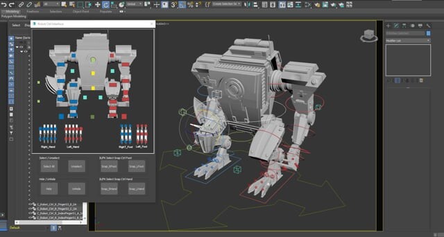 ArtStation - Robot Rig