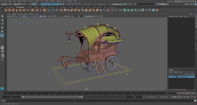 ArtStation - Trader Carriage - Rig